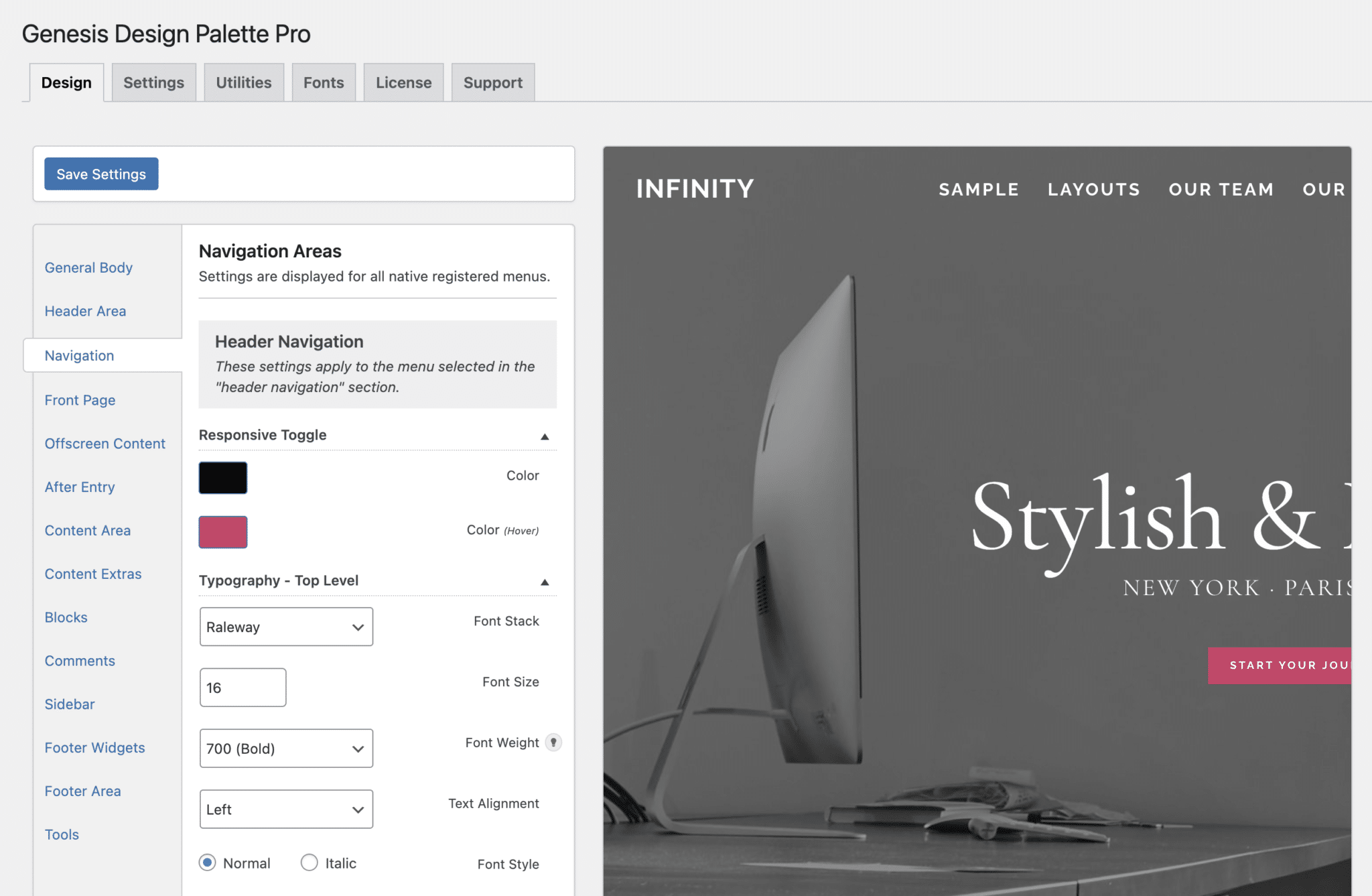 How Design Palette Pro Easily Customizes Any Genesis Website