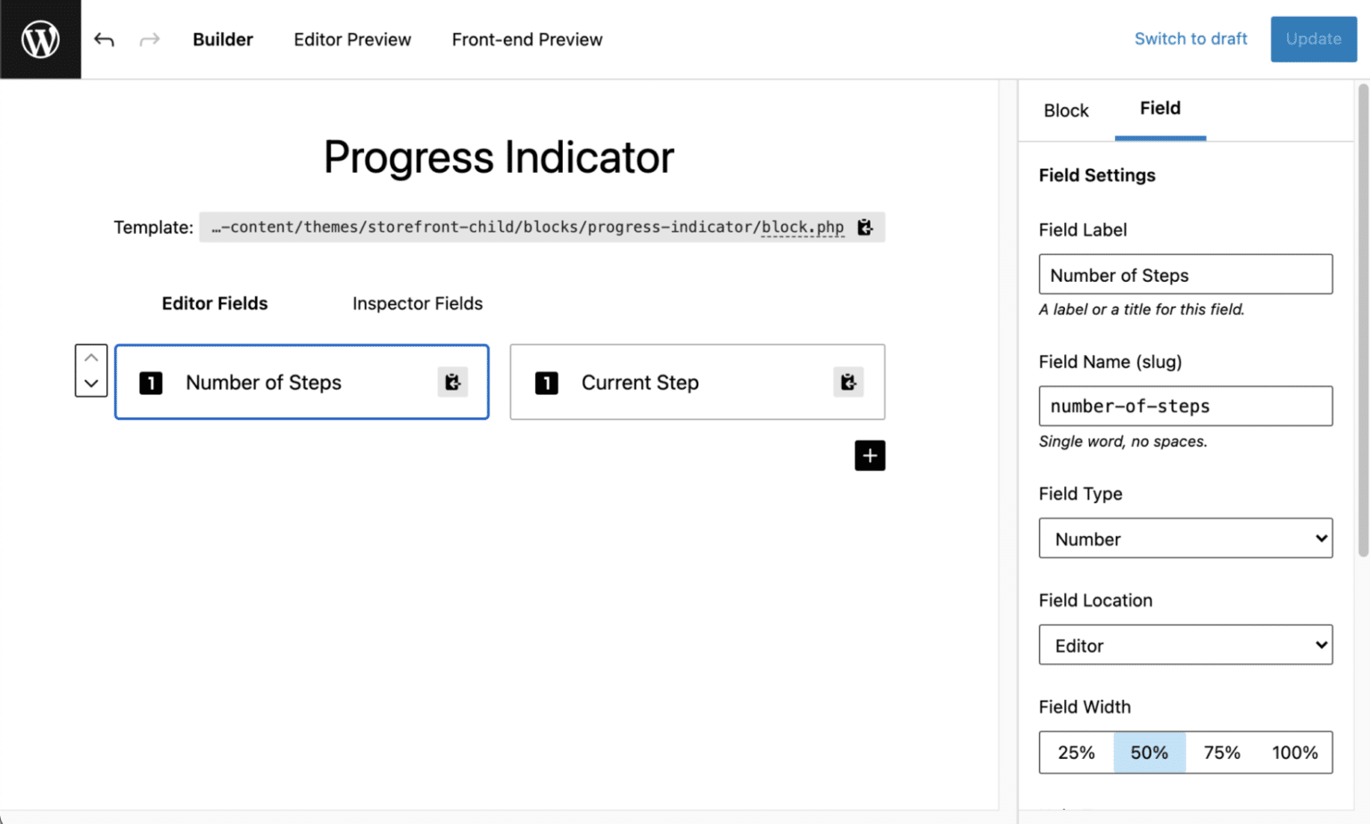How To Build A Custom Progress Indicator Block