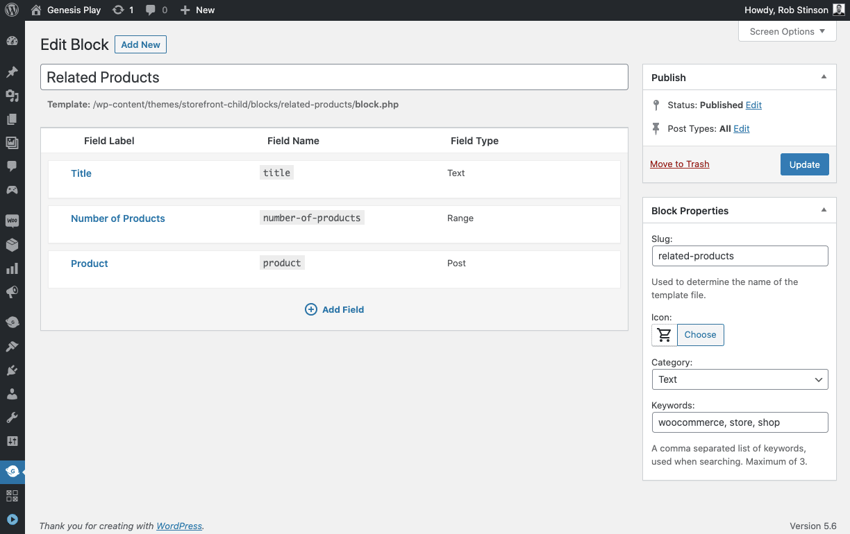Custom Block for WooCommerce: How to build a related products block you ...